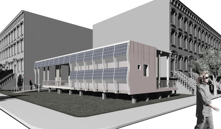 Stackable Solar Homes for New York City Streets | Architect Magazine
