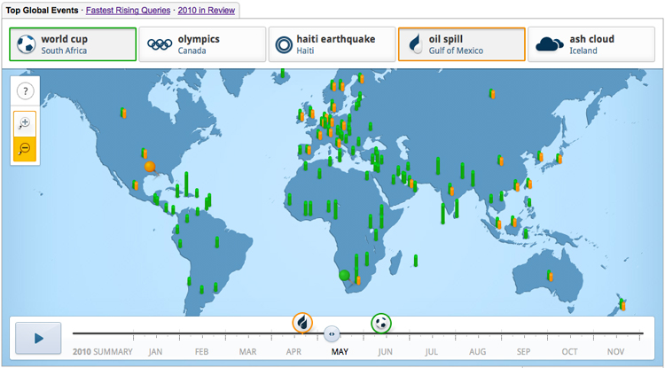 Infographic of the Day: Google Zeitgeist Charts 2010's Biggest Searches ...